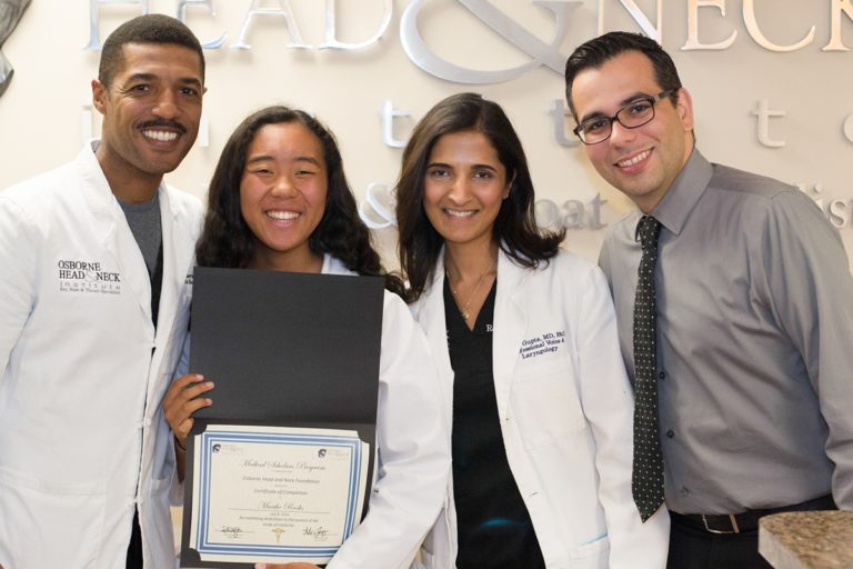 Medical Scholars Program - Osborne Head & Neck Foundation